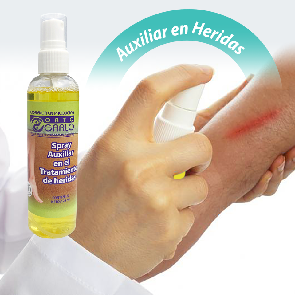 Spray Auxiliar en el Tratamiento de Heridas y Regenerador de Tejido ...